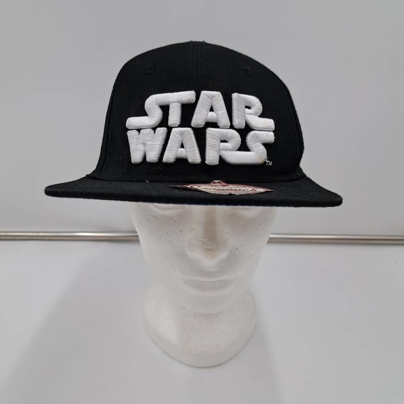 Star Wars | Accessories | Star Wars White Letters Black Snapback Jedi ...